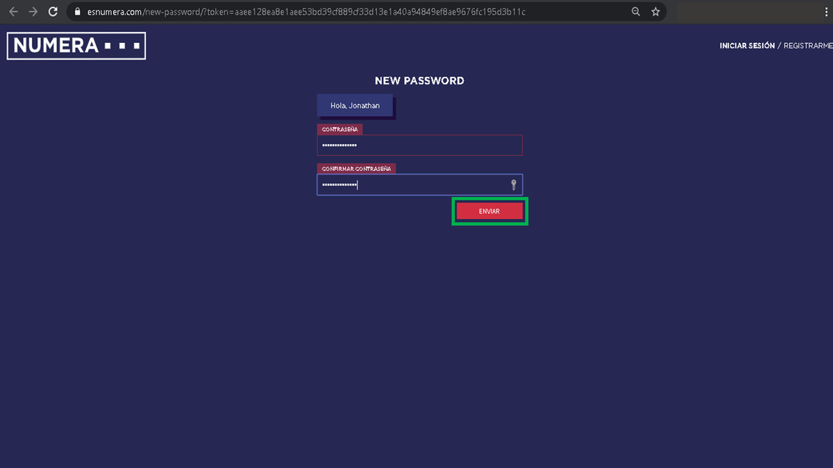 Registrarse en Numera - Numera Wiki